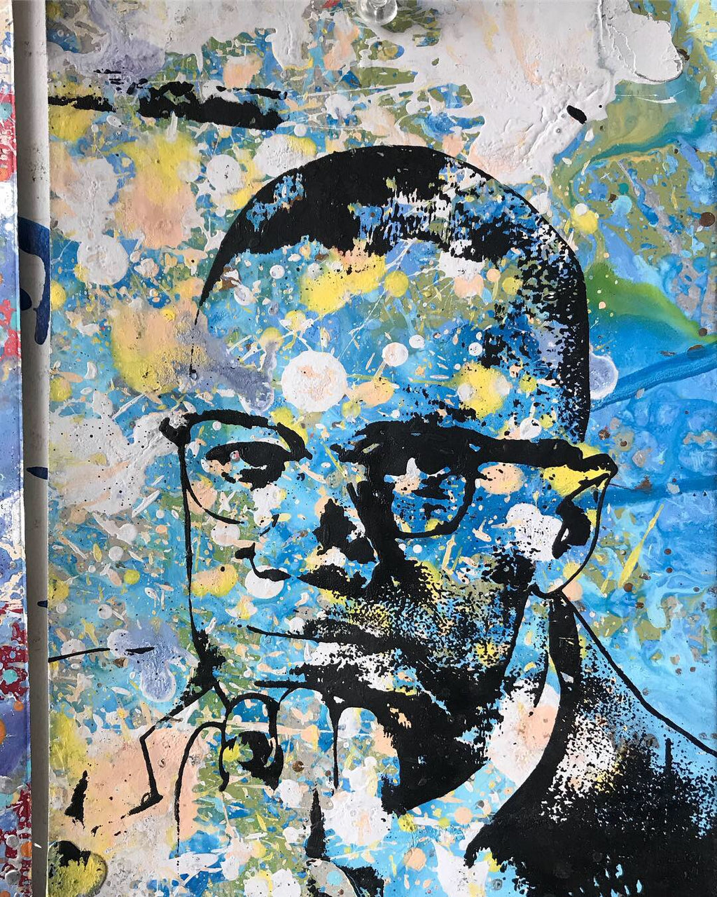 Malcolm X 2 (vertical) – BobbyKareemHill.com
