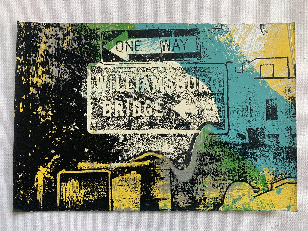 Williamsburg Bridge Sign - NYC – BobbyKareemHill.com